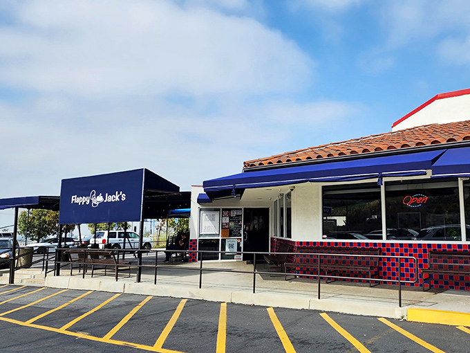 A different angle reveals the same no-nonsense approach to breakfast architecture. No pretension here&mdash;just the promise of exceptional morning fare.
