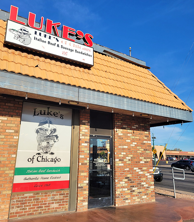 The unassuming storefront promises authentic Chicago flavors without the Windy City windchill &ndash; a fair trade if you ask me.