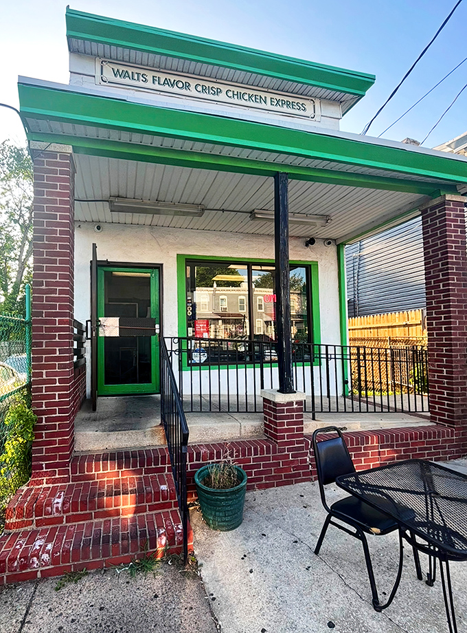 The unassuming storefront with its signature green trim promises more than meets the eye. Culinary treasures often hide in the most modest packages.