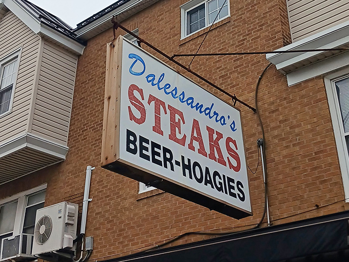 The iconic sign says it all &ndash; Dalessandro's isn't just a restaurant, it's a Philadelphia institution where sandwich dreams come true.