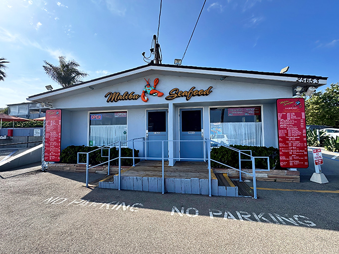 1. this no fuss restaurant in california has a fried scallop sandwich that's absolutely to die for