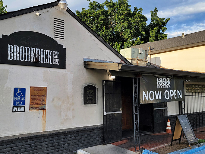 The unassuming exterior of 319 Broderick belies the culinary magic happening inside. Sometimes the best food hides in plain sight.