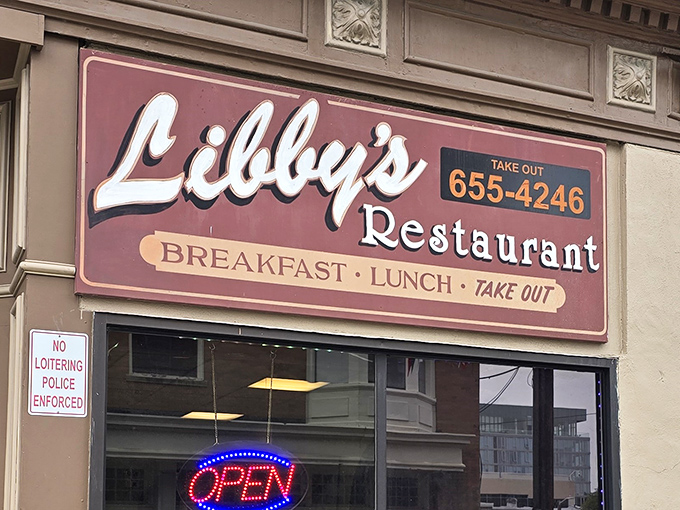 The iconic pink sign beckons hungry Delawareans like a lighthouse for the breakfast-obsessed. Libby's has mastered the art of the first impression.