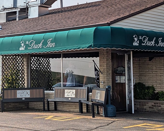 That iconic green awning signals you've arrived at supper club nirvana. Like spotting an oasis after wandering the Wisconsin countryside.