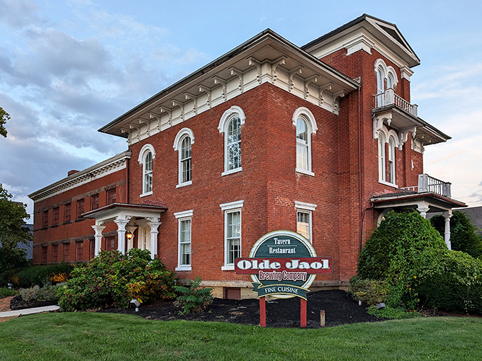 The imposing red brick exterior isn't keeping anyone prisoner these days&mdash;unless you count being happily captivated by comfort food and historic charm.