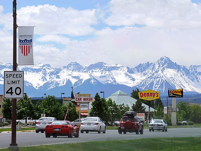 Where everyday errands come with mountain views that make you question why you'd ever live anywhere else. Montrose delivers drama in its backdrop while keeping it casual in town.