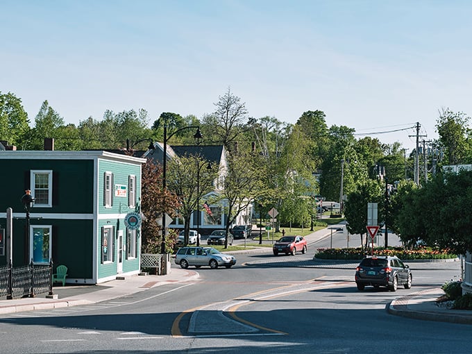Manchester's charming downtown invites you to slow down and breathe. Those colorful historic buildings aren't just pretty faces&mdash;they're full of stories and excellent coffee.