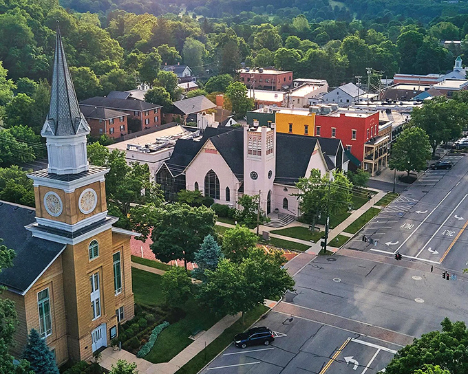 Granville looks like it was pulled straight from a storybook&mdash;complete with steeples, cobblestone charm, and a morning glow that whispers, &ldquo;take it slow.&rdquo;