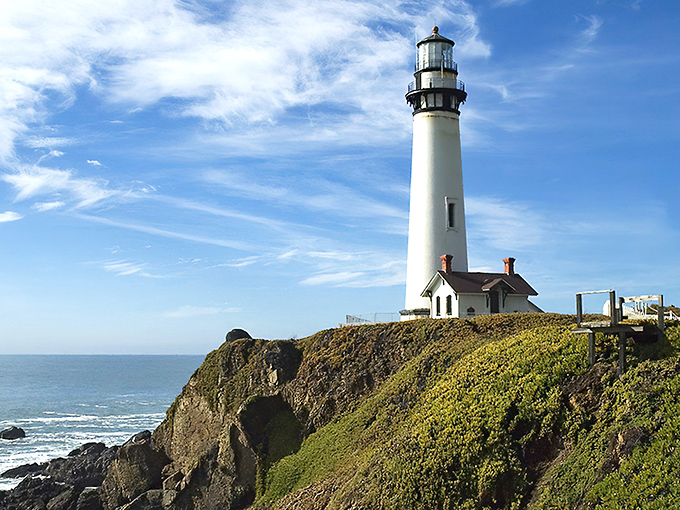 The classic white tower against California blue &ndash; it's like a postcard that somehow got better in person.