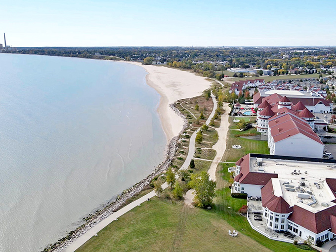 Sheboygan's shoreline stretches like nature's welcome mat, where Lake Michigan meets Wisconsin charm. The perfect backdrop for your next "I need this view in my life" moment.