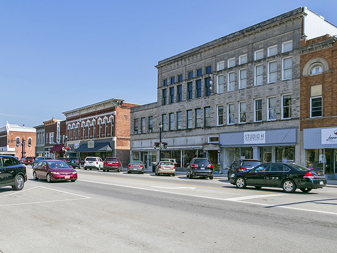 Downtown Celina's historic brick buildings stand like sentinels of simpler times, where parking spots are plentiful and nobody's rushing to a spinning class.
