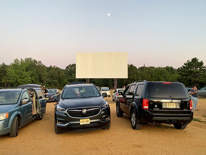 Twilight magic at the Delsea Drive-In, where SUVs have replaced convertibles but the thrill of outdoor cinema remains gloriously unchanged.