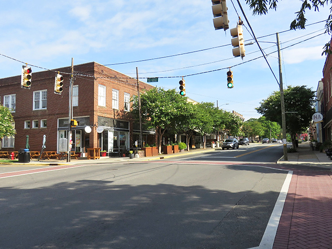 Downtown Hillsborough captures that perfect small-town essence&mdash;brick buildings, tree-lined streets, and not a chain store in sight. Norman Rockwell would approve.