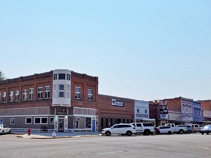 Downtown Payette showcases its historic character with well-preserved brick buildings that have witnessed generations of local stories unfold beneath that endless Idaho sky.