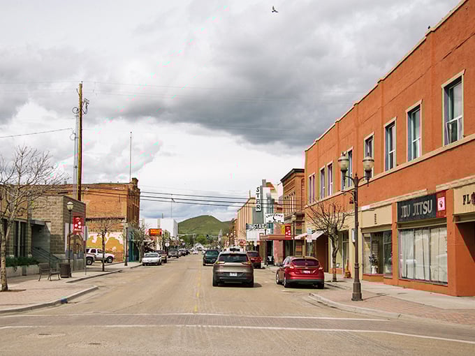 Main Street Weiser captures that perfect small-town vibe where your dollar stretches and nobody's in a hurry to go anywhere.