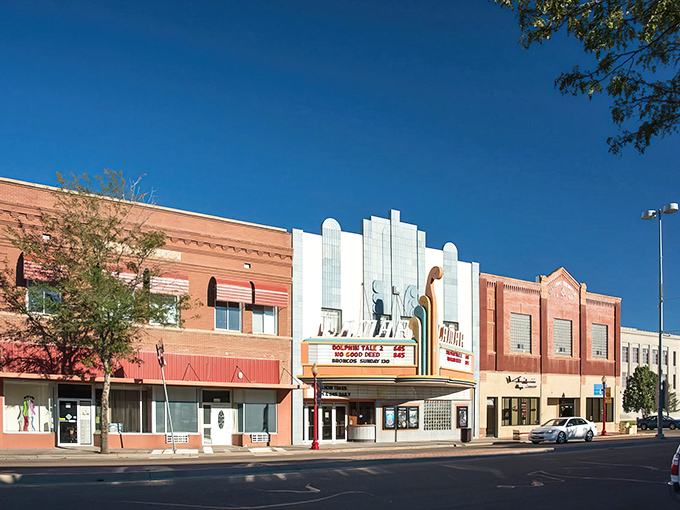Downtown Lamar showcases classic American architecture where every storefront tells a story of resilience and community pride.
