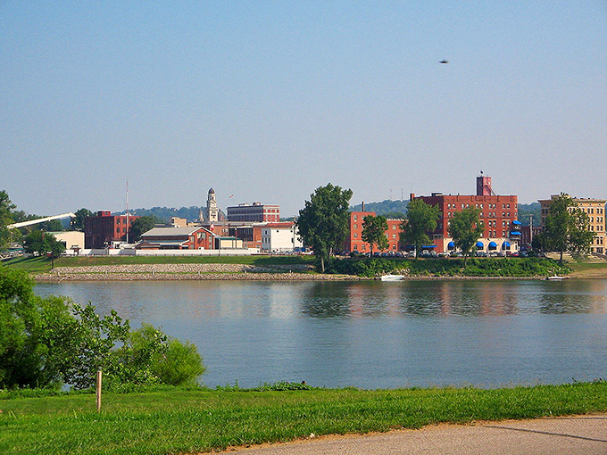 Marietta's riverfront skyline offers that perfect postcard moment where small-town charm meets the majesty of the Ohio River&mdash;Norman Rockwell would've needed extra paint.