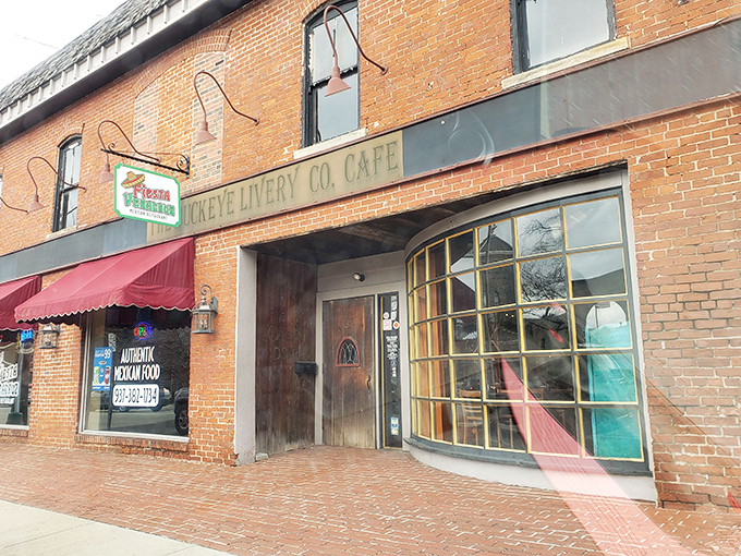 Downtown Wilmington's historic brick buildings hide unexpected treasures. This unassuming storefront with its simple sign is like finding a secret passage to Veracruz without the airfare.