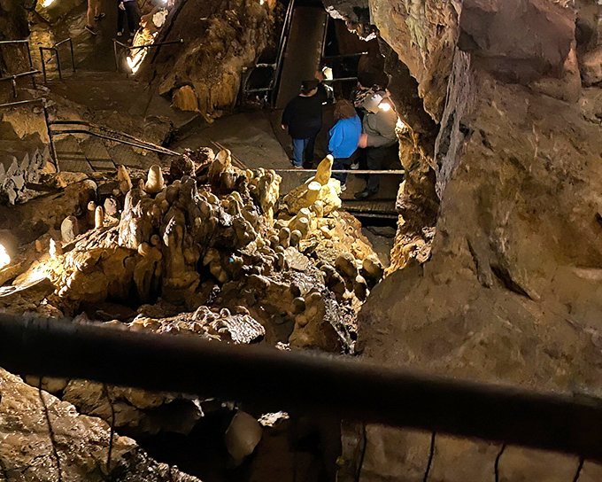 Nature's own underground cathedral awaits at Crystal Cave, where millions of years of geological patience created this spectacular subterranean wonderland.