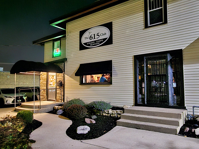 The unassuming exterior of The 615 Club proves once again that Wisconsin's best culinary treasures often hide in plain sight.