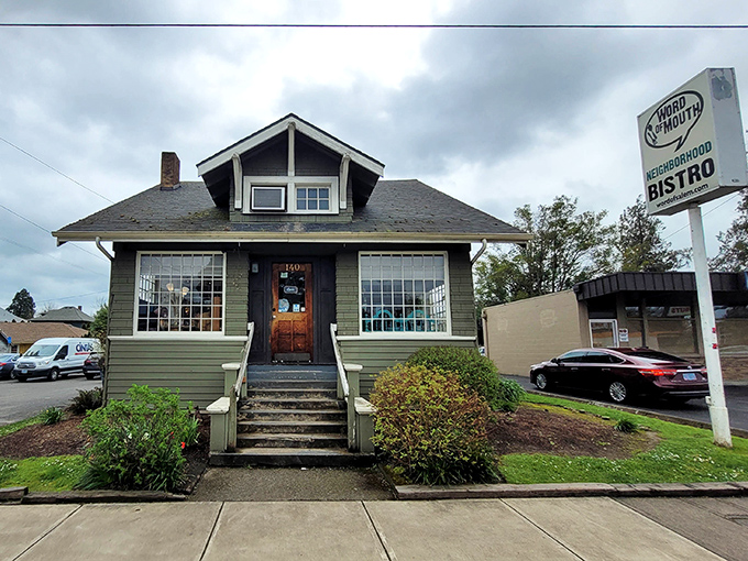 This charming craftsman bungalow houses Salem's beloved Word of Mouth Bistro, proving great breakfasts don't need fancy buildings&mdash;just fantastic food.