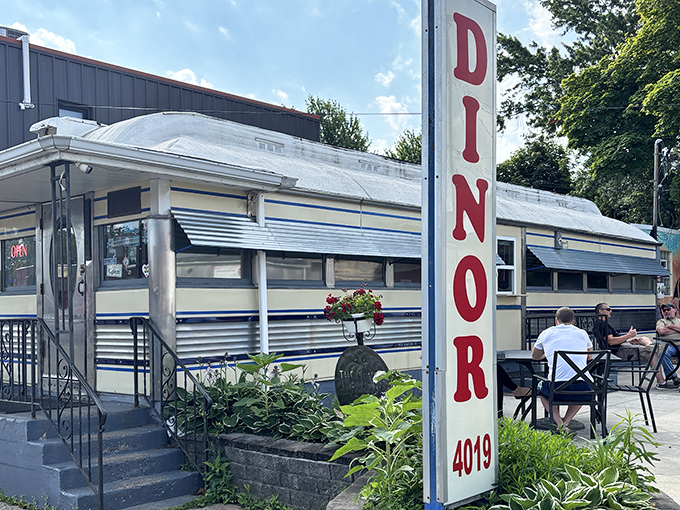 This silver beauty isn't going anywhere, but your taste buds are about to take a delicious journey back in time.