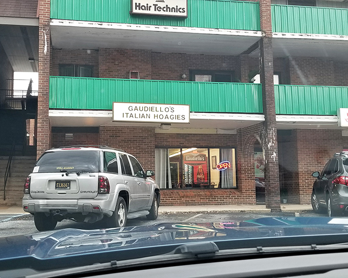 The unassuming storefront of Gaudiello's sits quietly in Trolley Square, like a secret handshake among Delaware sandwich aficionados.