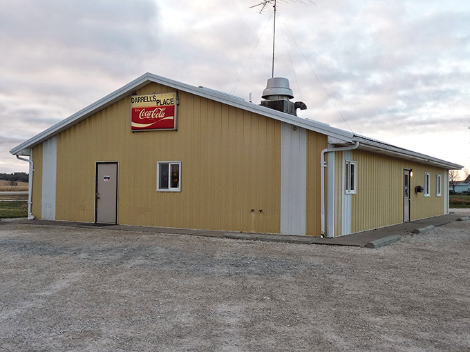 That yellow building isn't trying to impress anyone, and that's exactly why it works perfectly.