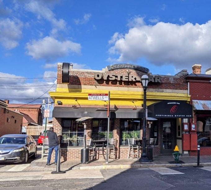 That iconic yellow awning on Federal Hill isn't just a beacon for seafood lovers&mdash;it's practically a lighthouse guiding hungry souls to oyster paradise.