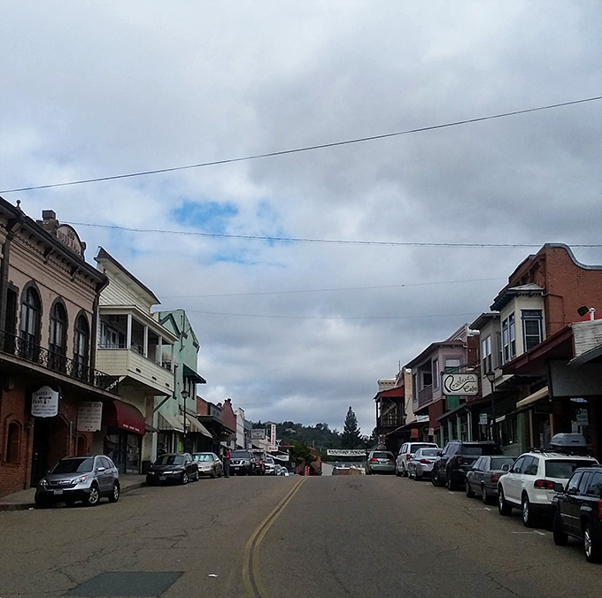 Main Street Jackson whispers Gold Rush tales while offering modern-day bargains. History and affordability shake hands on every corner.