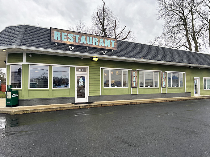 The unassuming green exterior of The Backyard might fool you, but like a superhero's secret identity, it's hiding extraordinary culinary powers within.