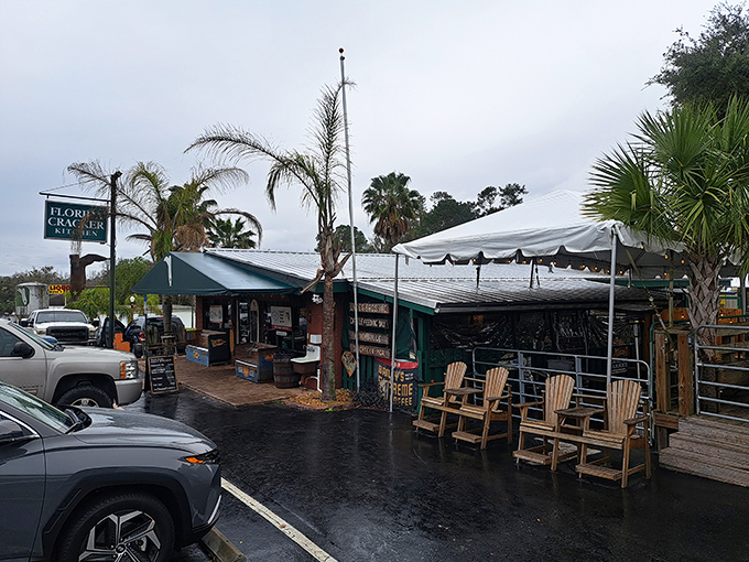 Florida's version of a welcome mat: palm trees, rocking chairs, and the promise of comfort food that'll make you forget your diet resolutions.