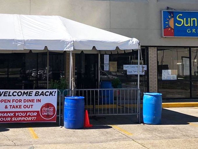 The unassuming exterior of Sun Ray Grill hides culinary treasures within, like finding a pearl in an oyster you almost passed by.