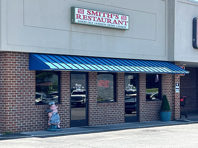 The unassuming brick exterior of Smith's Restaurant hides culinary treasures that locals have been keeping secret for too long.