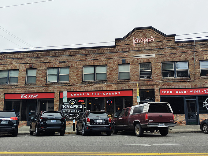 Since 1938, the red awning of Knapp&rsquo;s Restaurant has beckoned Tacoma locals like an old friend&mdash;where classic charm meets comfort food tradition.