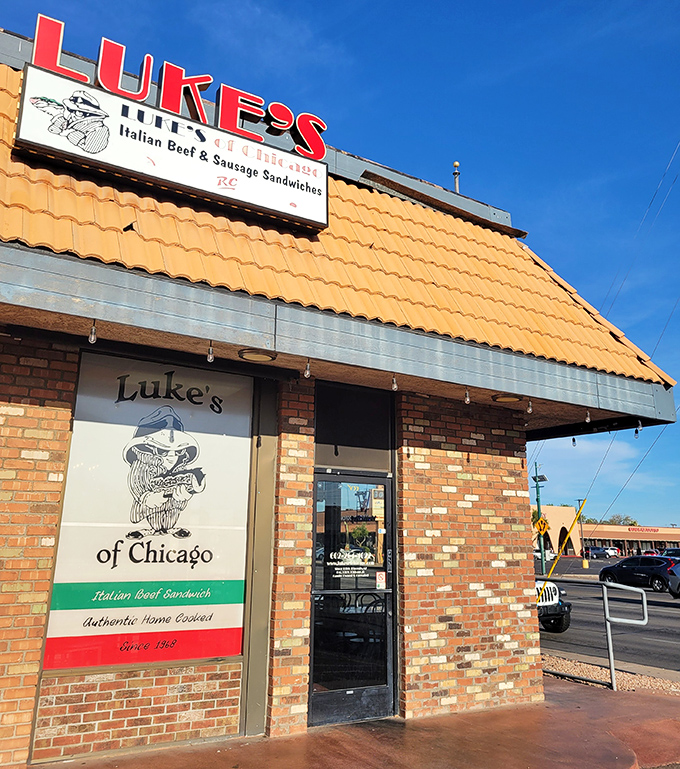 The unassuming storefront promises authentic Chicago flavors without the Windy City windchill &ndash; a fair trade if you ask me.