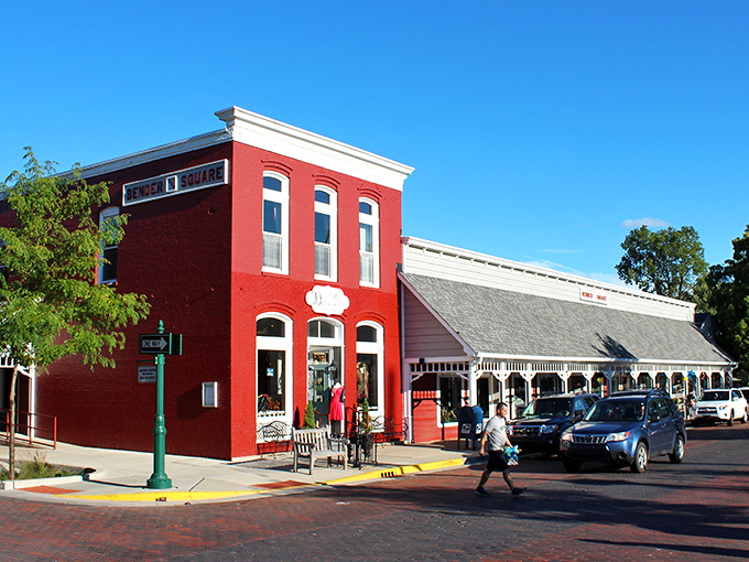 Canterbury Square proves that brick streets and modern life can coexist beautifully in downtown Zionsville.