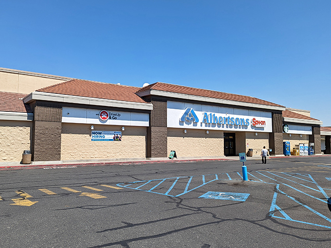 Albertsons isn't just a grocery store here – it's a community hub where cashiers know your name and your grandkids' favorite snacks.
