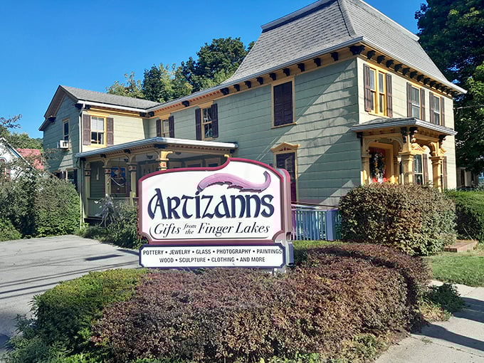 Artizanns showcases local creativity in a historic home, proving that in Naples, even shopping feels like visiting a particularly talented friend's living room.