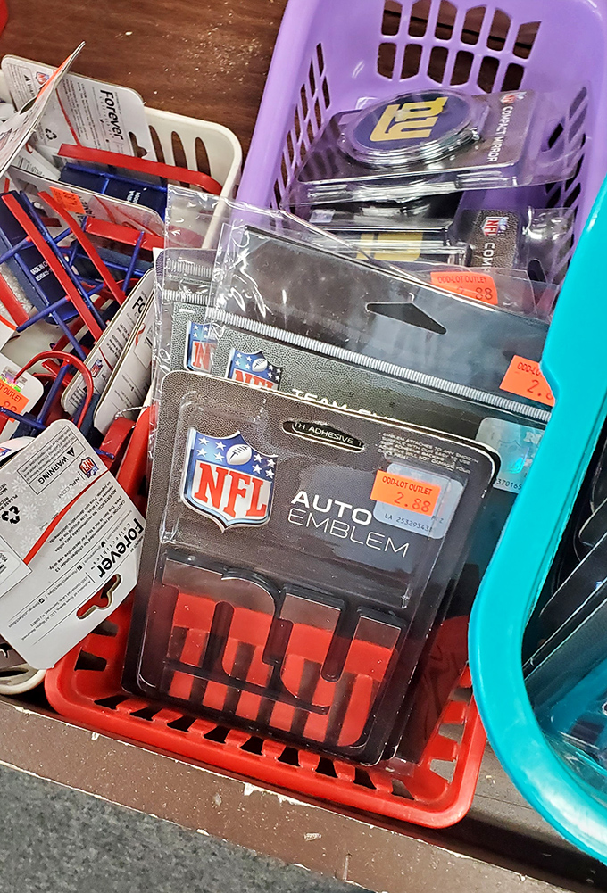 NFL merchandise that lets you support your team without tackling your savings. The Eagles fan in your life will never guess the price.