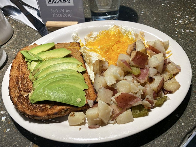 Avocado toast that doesn't require a second mortgage. This protein-packed plate proves breakfast can be both virtuous and delicious.