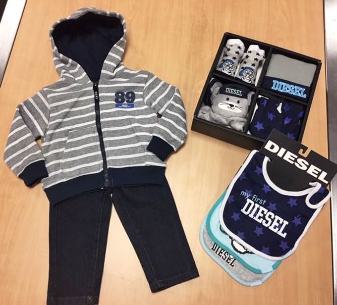 Tiny clothes with grown-up style&mdash;because it's never too early to introduce the little ones to brand consciousness.