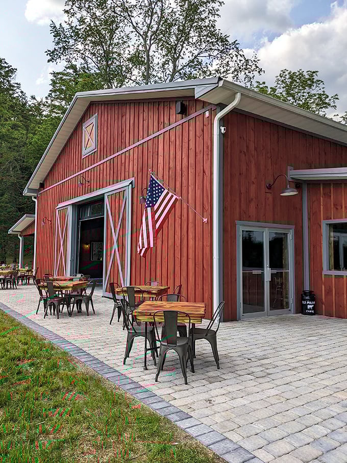 Back Road Brewing brings craft beer culture to the countryside with outdoor seating that encourages lingering awhile.