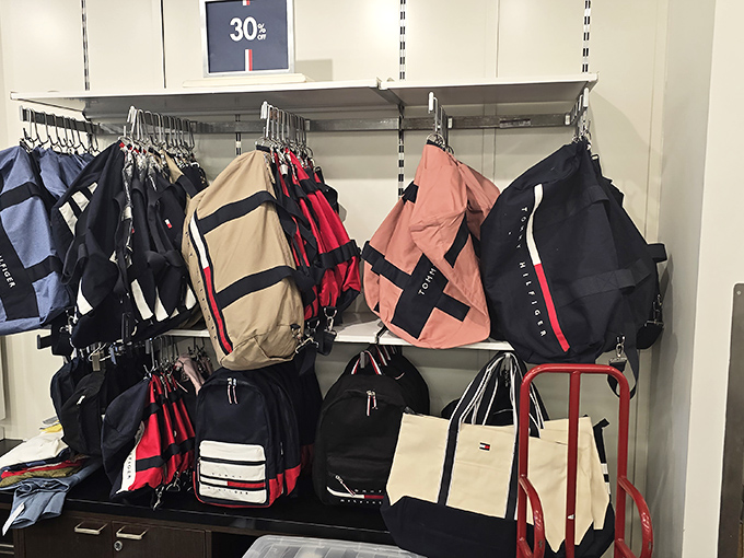 Tommy Hilfiger's backpack collection offers stylish storage solutions for everything from laptops to emergency sunscreen supplies.