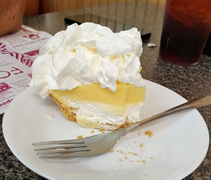 Banana cream pie piled high with clouds of whipped cream&mdash;the dessert equivalent of finding an extra $20 in your pocket, unexpected and completely delightful.