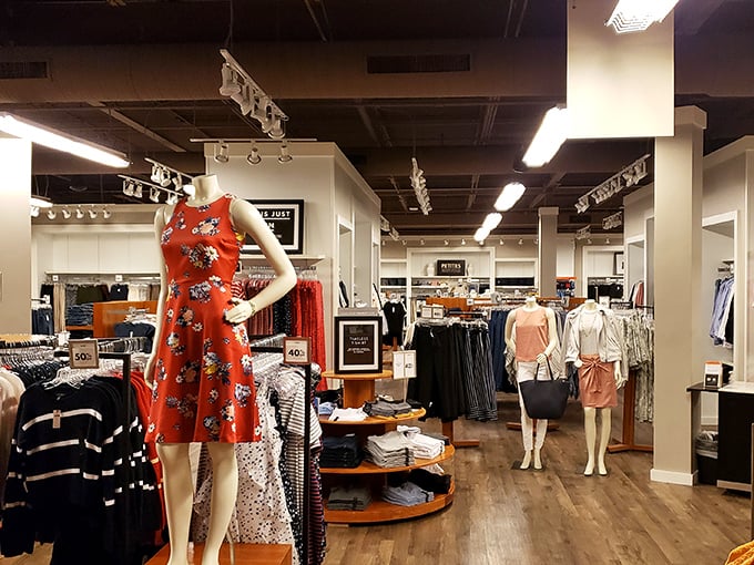 Mannequins model the possibilities while warm lighting transforms shopping from errand to experience &ndash; the retail equivalent of mood lighting.