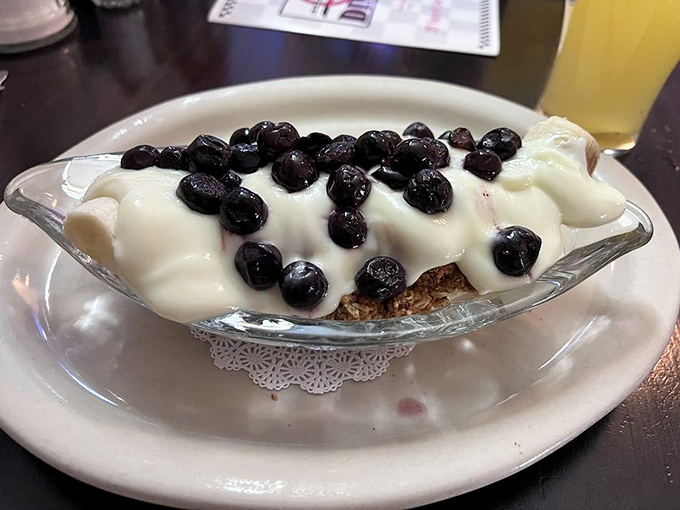 The Breakfast Banana Split proves that sometimes dessert for breakfast isn't just acceptable&mdash;it's downright inspirational.