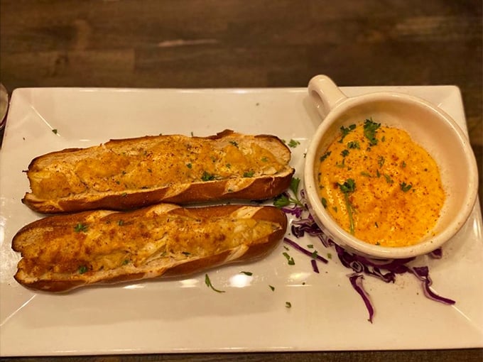 Bavarian pretzel sticks and cheese dip &ndash; because sometimes the perfect appetizer is just glorified kindergarten snack time for adults.