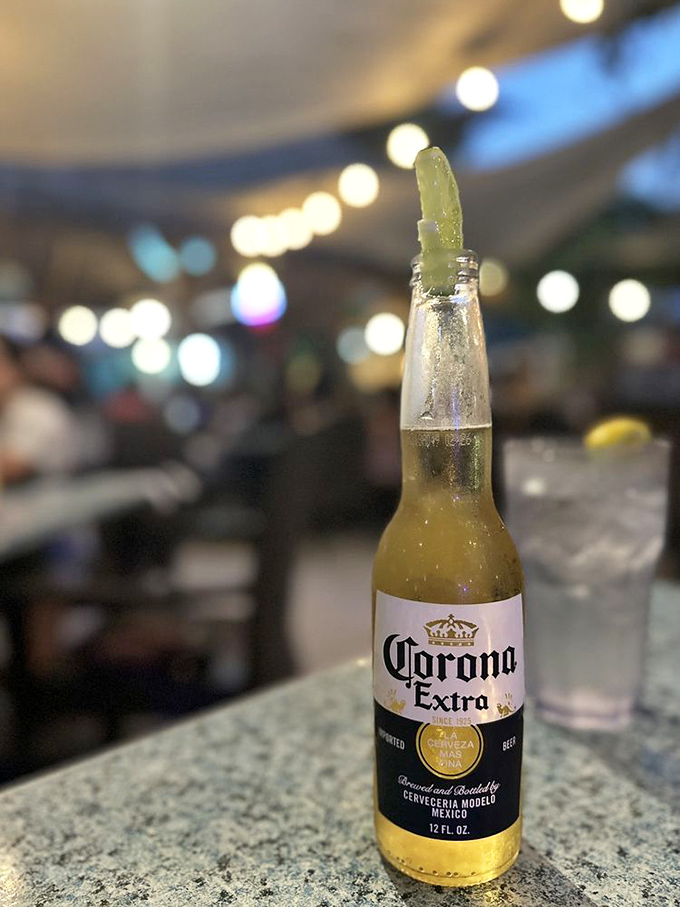 Nothing complements Keys cuisine quite like an ice-cold Corona with lime. The unofficial beverage of "I'm not checking my email for a week."