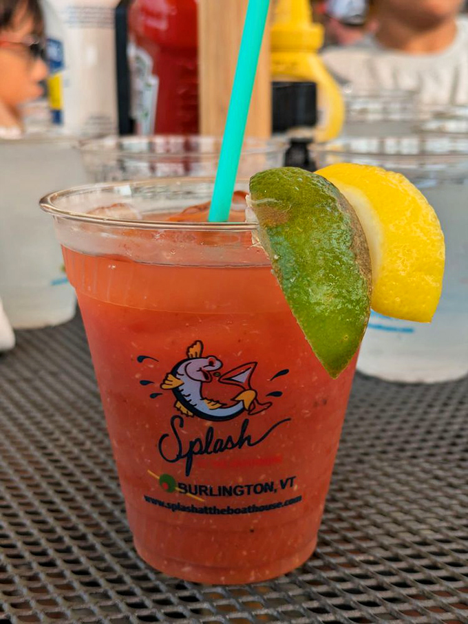 A Bloody Mary that's practically a meal, garnished with enough personality to start conversations with strangers at neighboring tables.